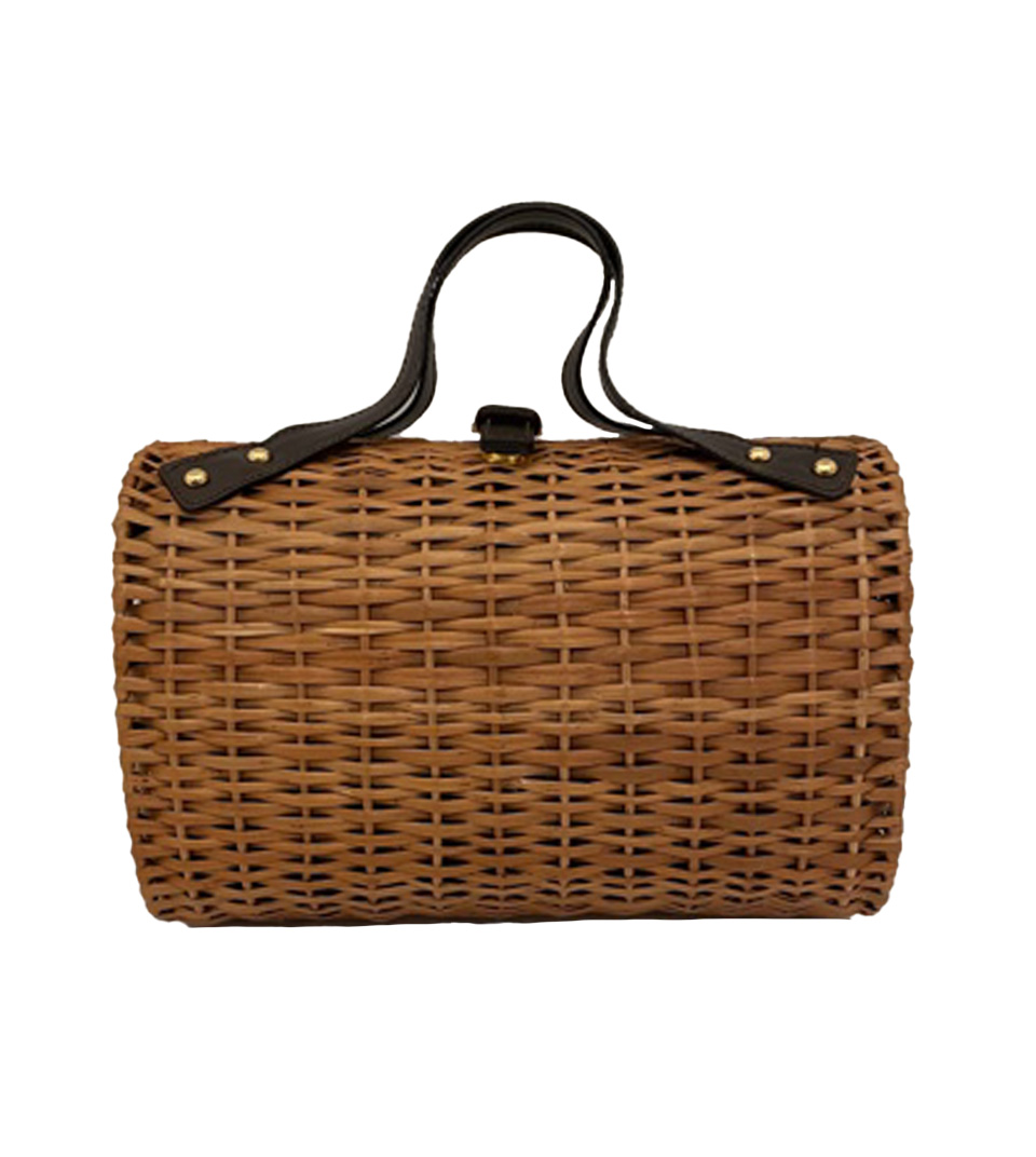 FENDI RATTAN HANDBAG | VINTAGE PARIS