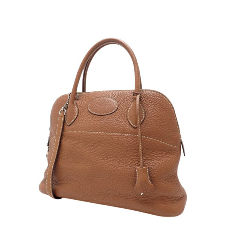 HERMES BOLIDE 31 GOLD BAG | VINTAGE PARIS